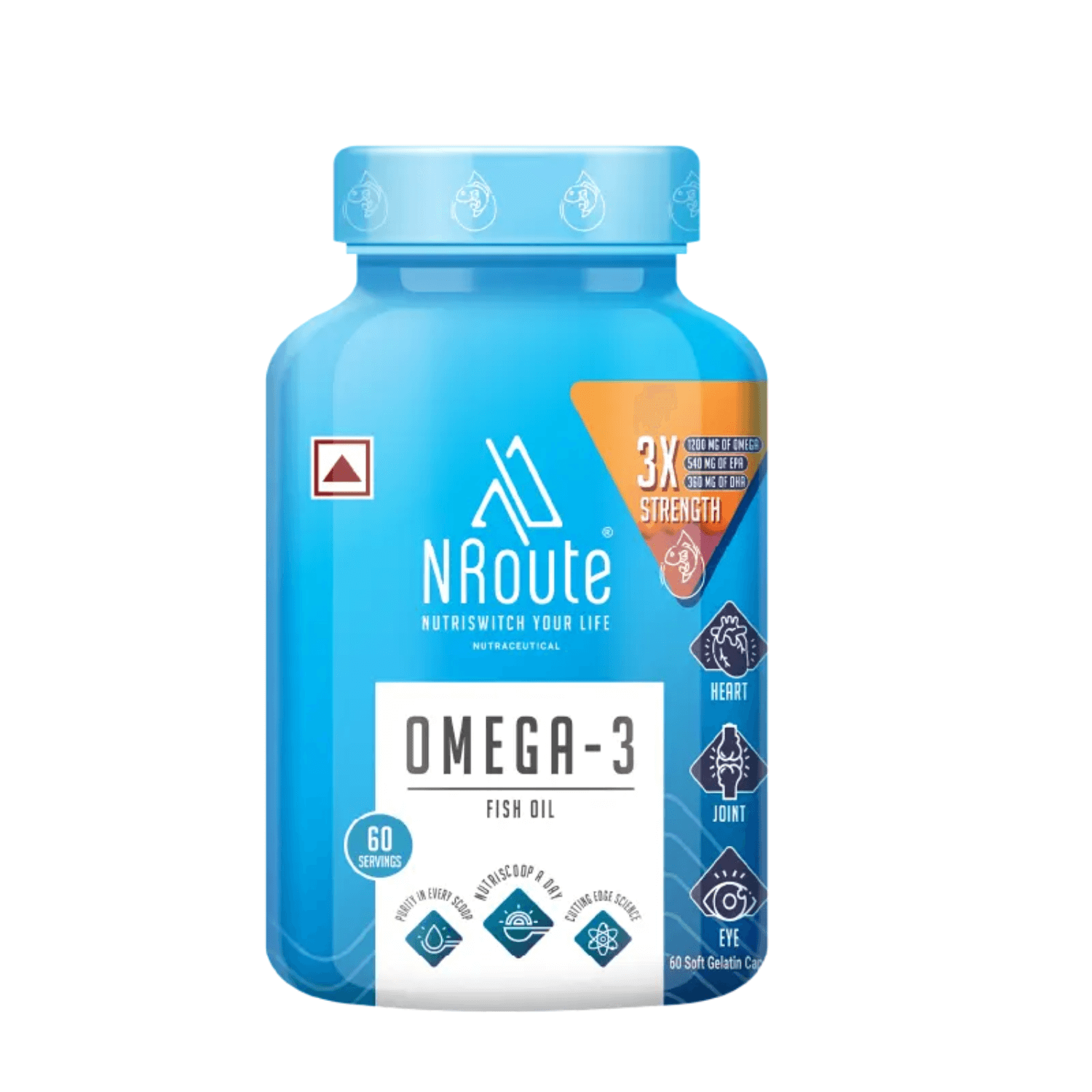 NRoute Omega 3 Fish Oil – Project Nutrition